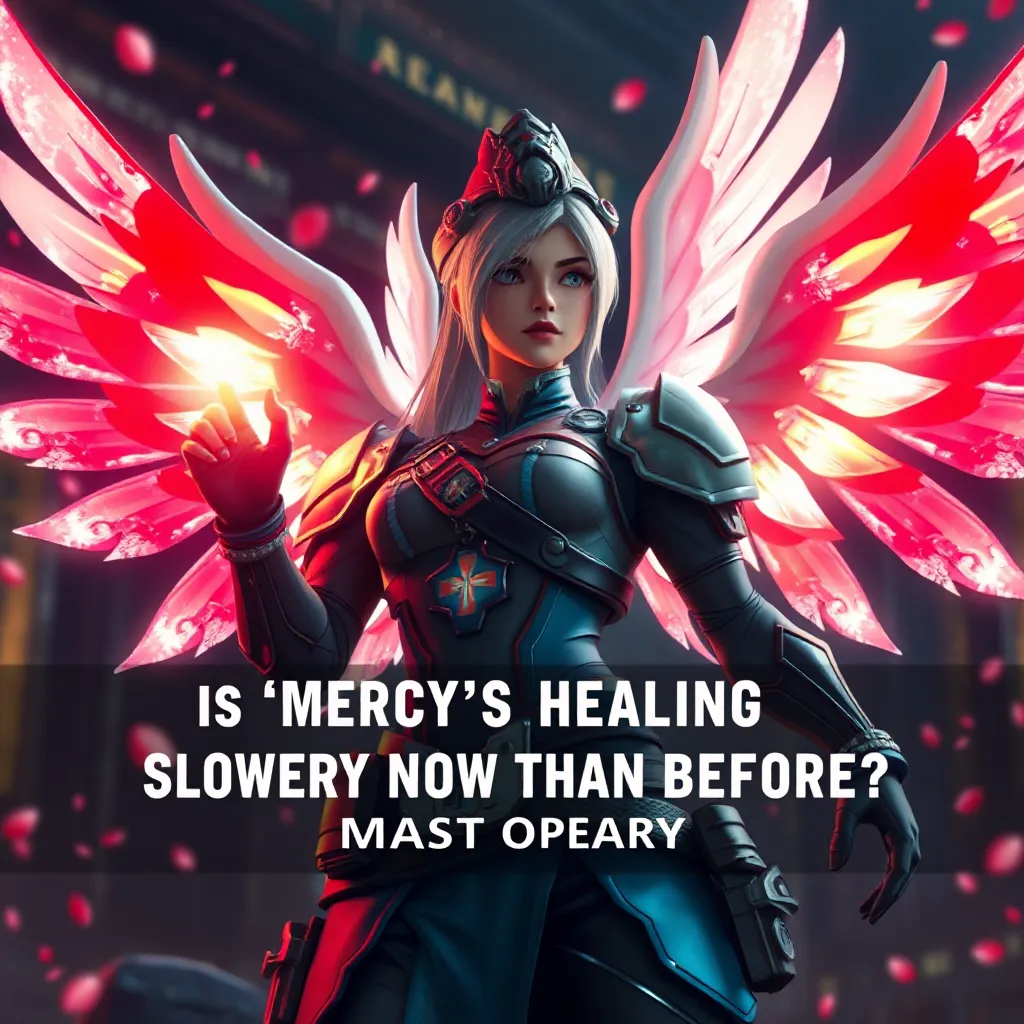 Is Mercy's Healing in Gameplay Slower Now than Before? : LevelUpTalk