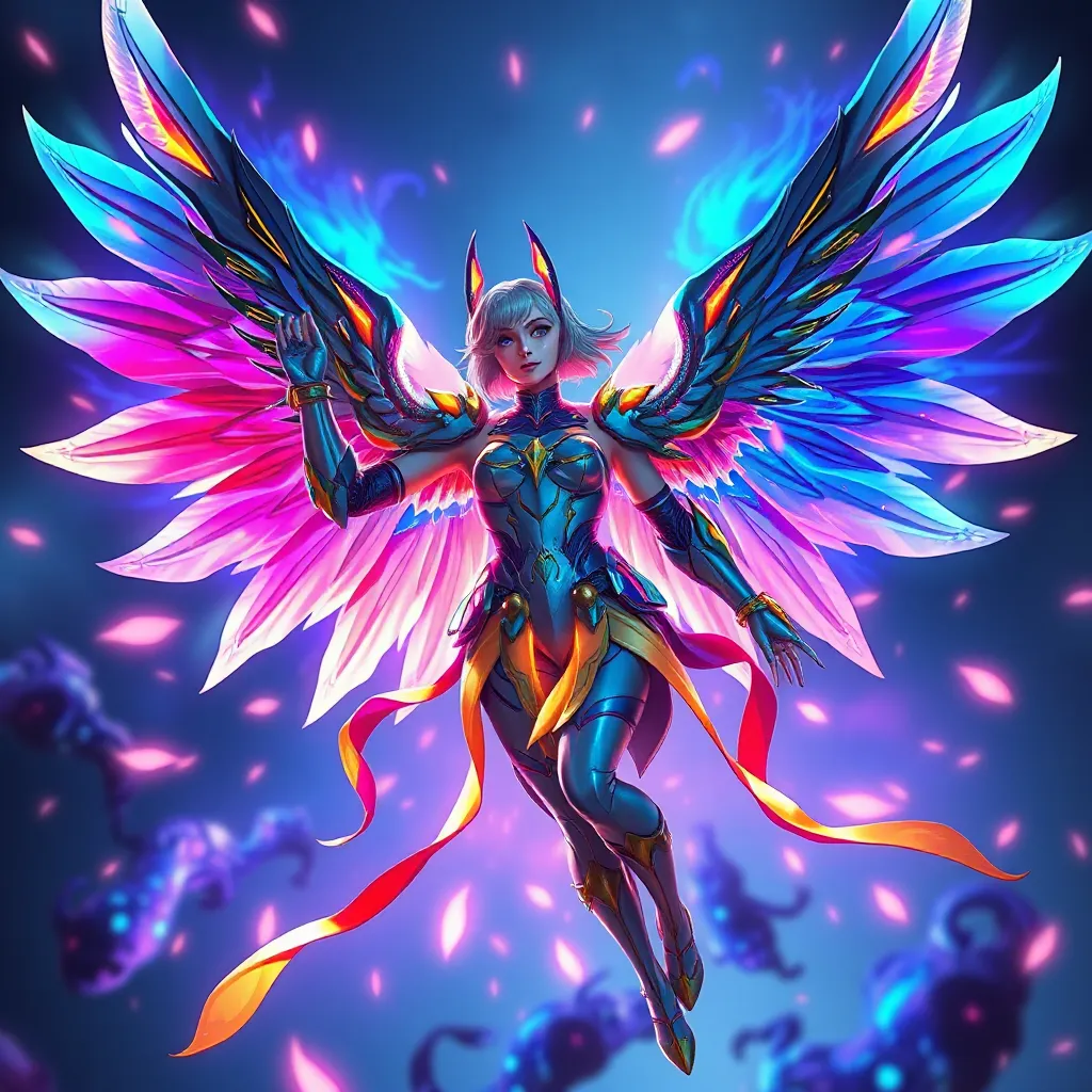 Stunning Mercy Winged Victory Fanart Captivates Viewers : LevelUpTalk