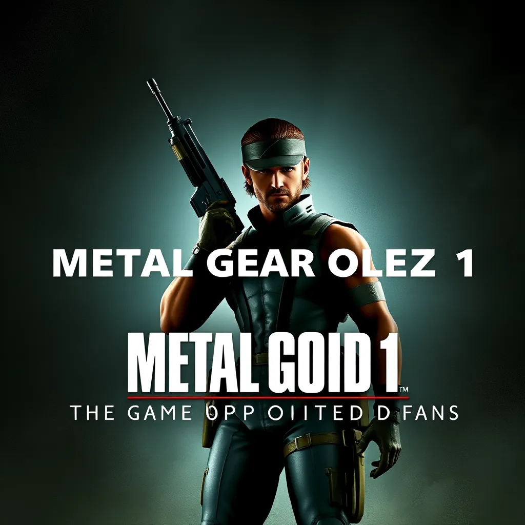 Metal Gear Solid 1: The Game That Disappointed Fans : LevelUpTalk