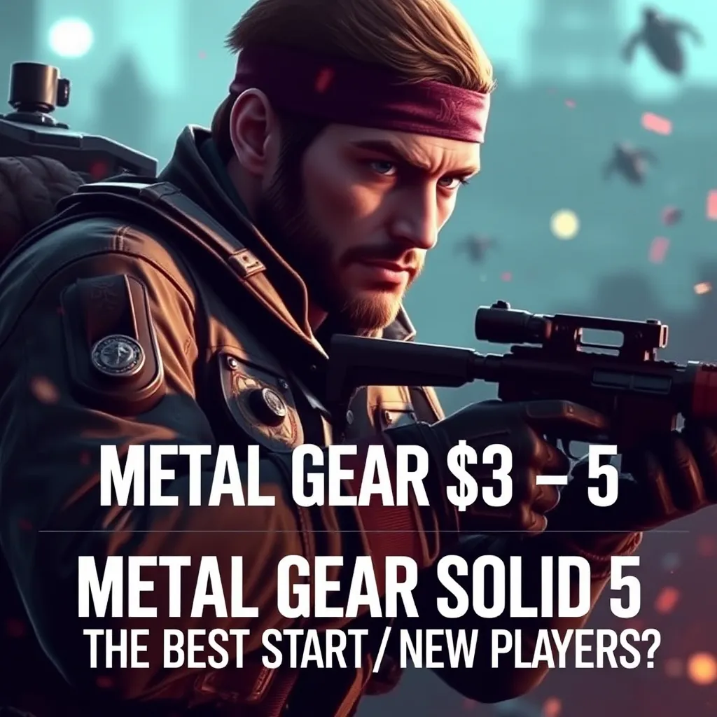 Is Metal Gear Solid 5 The Best Start for New Players? : LevelUpTalk