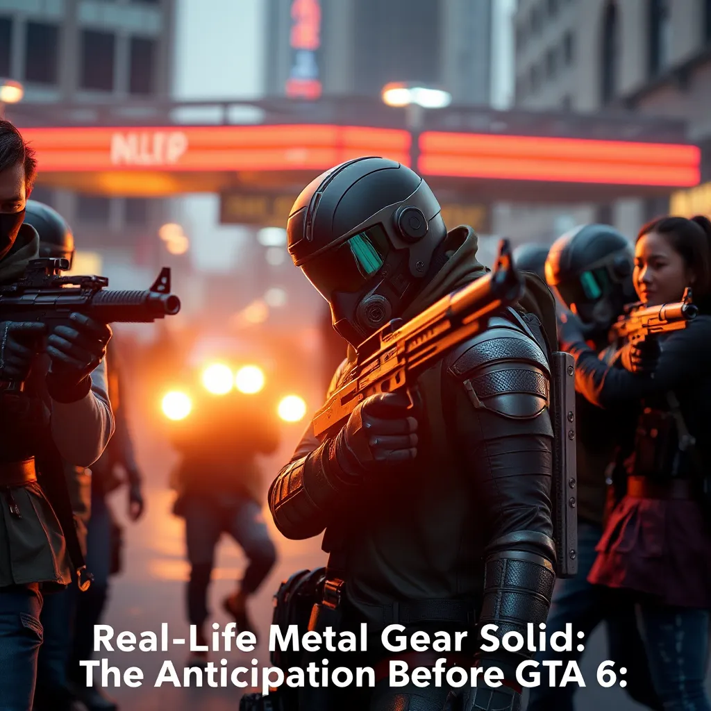 Real-Life Metal Gear Solid: The Anticipation Before GTA 6 : LevelUpTalk