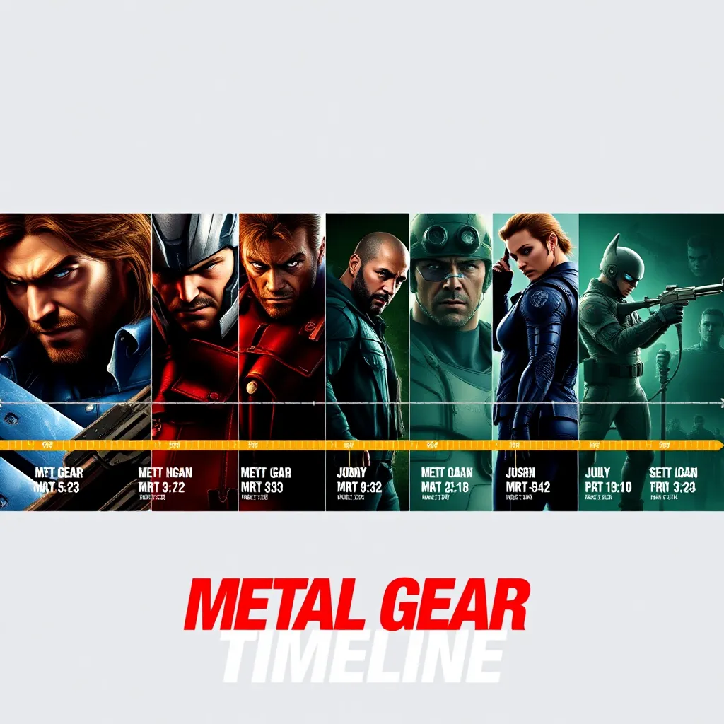 Comprehensive Guide to the Metal Gear Story Timeline : LevelUpTalk