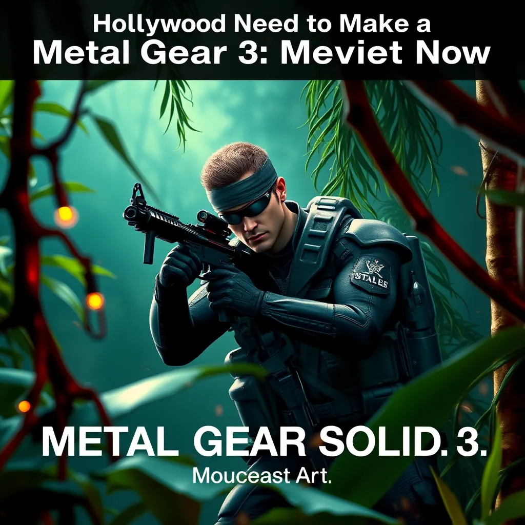 Hollywood Needs to Make a Metal Gear Solid 3 Movie Now : LevelUpTalk