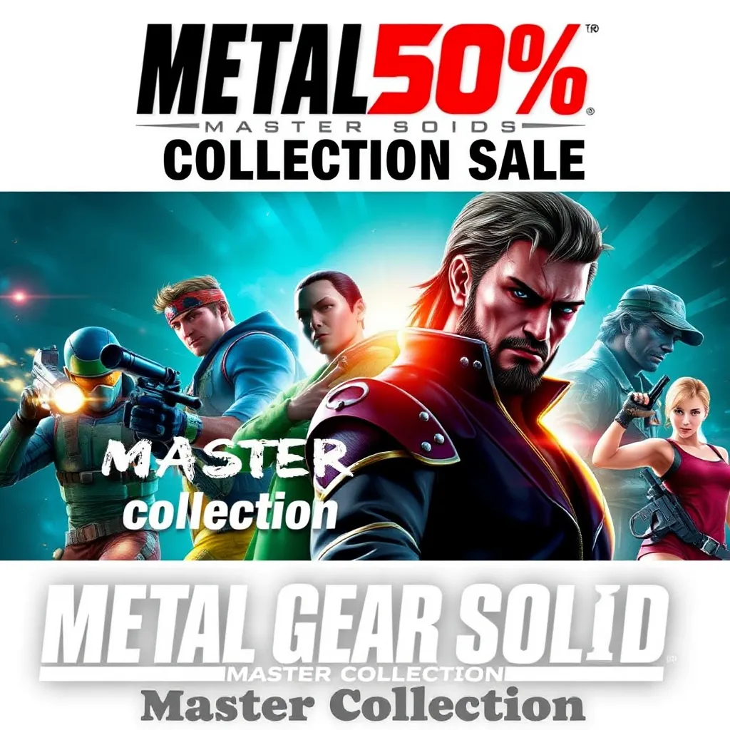 Save 50% on Metal Gear Solid Master Collection Sale! : LevelUpTalk