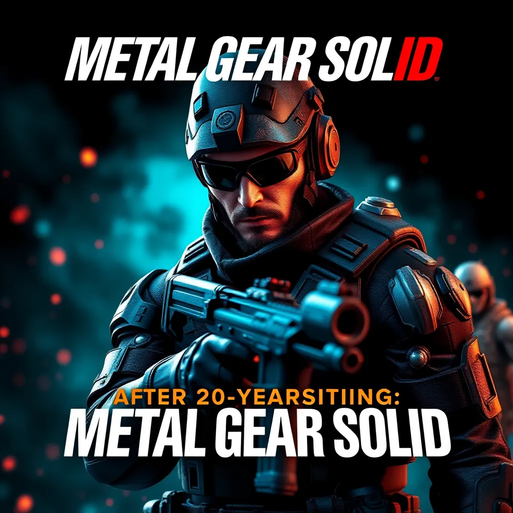 After 20 Years, Revisiting Metal Gear Solid's Impact : LevelUpTalk