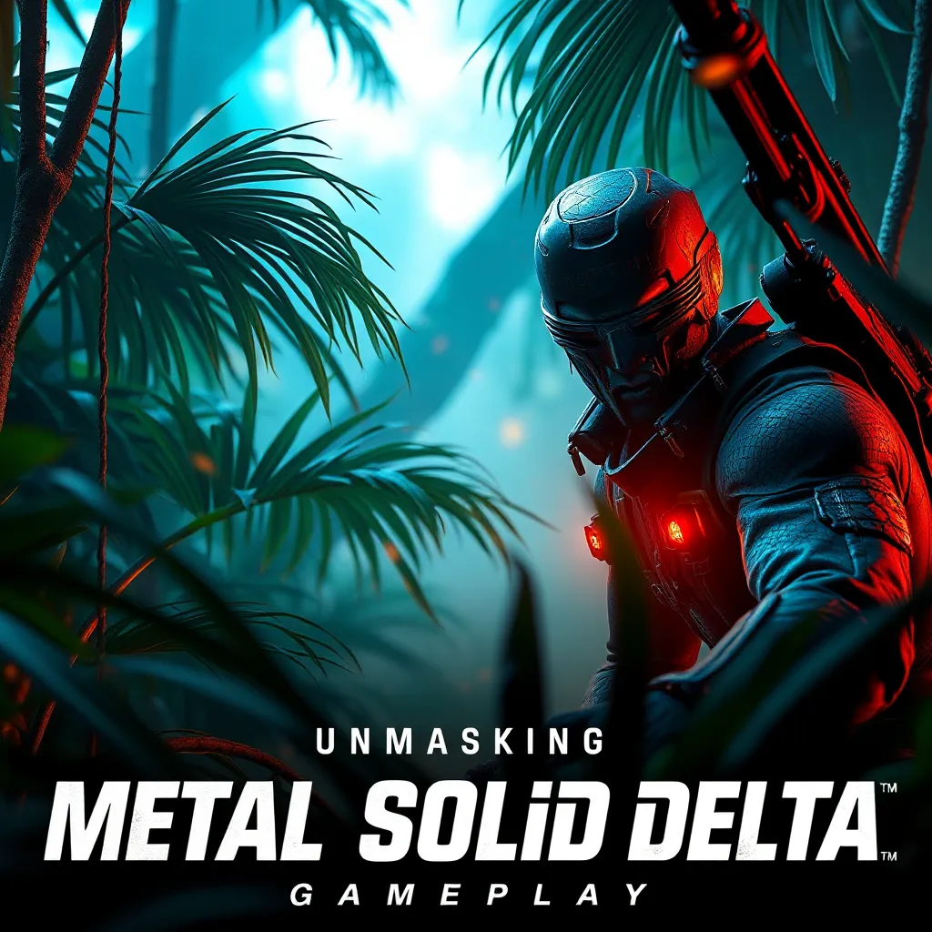 Unmasking METAL GEAR SOLID Delta: SNAKE EATER Gameplay : LevelUpTalk