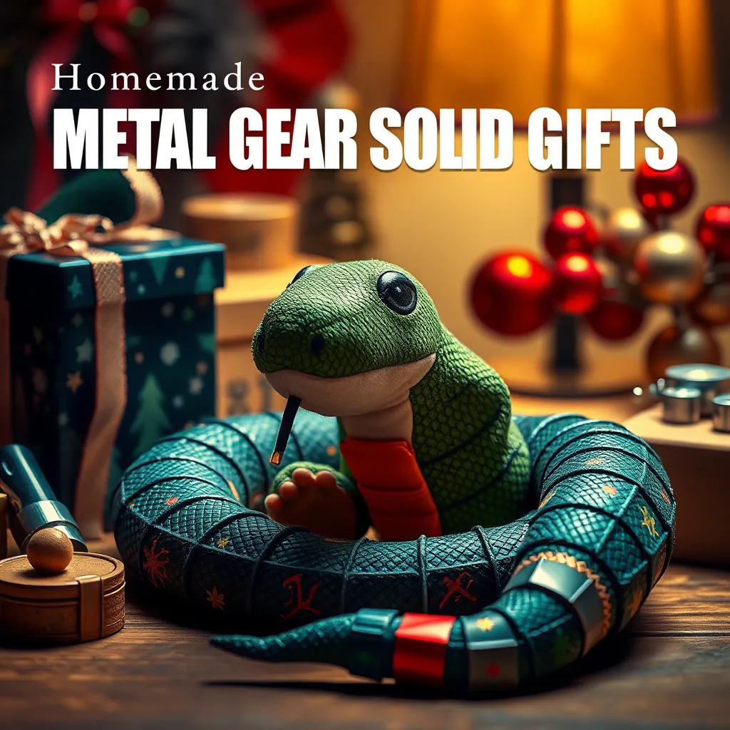 Creative Gift Ideas for Metal Gear Solid Fans : LevelUpTalk