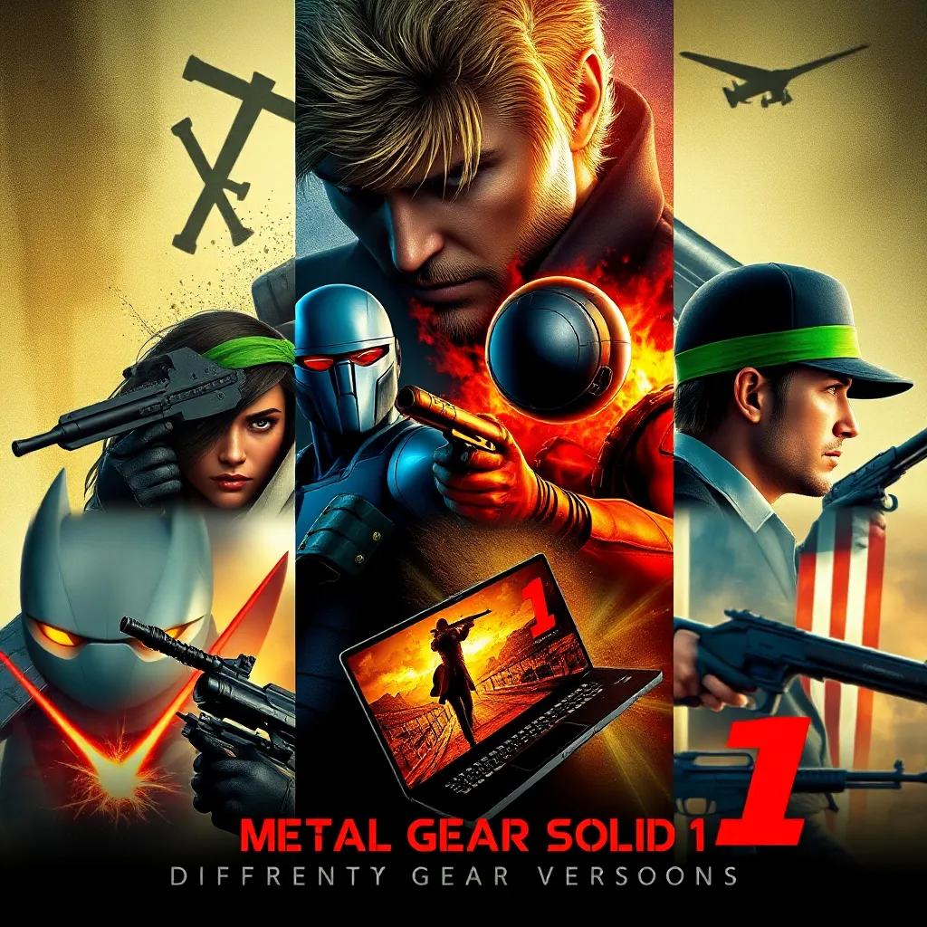 Exploring Different Versions of Metal Gear Solid 1 : LevelUpTalk