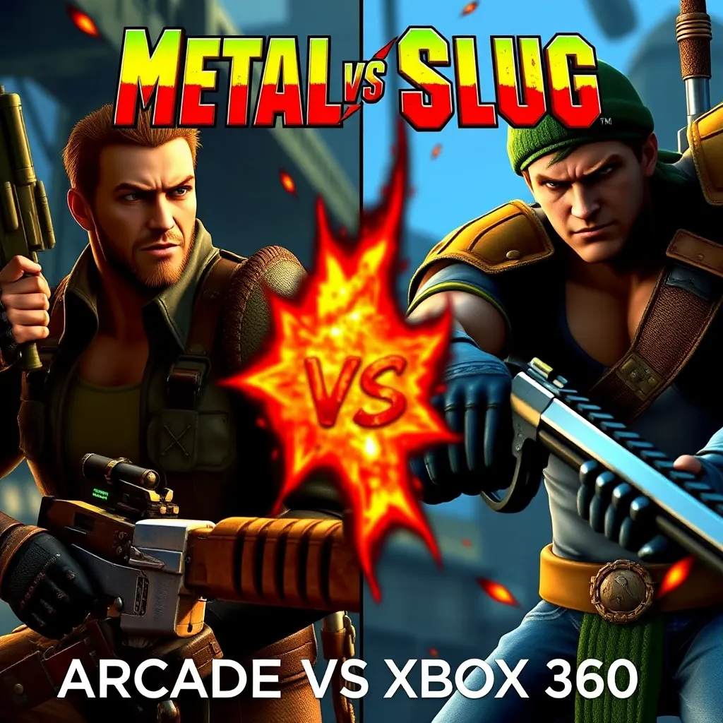 Exploring the Best Metal Slug Option: Arcade vs Xbox 360 : LevelUpTalk