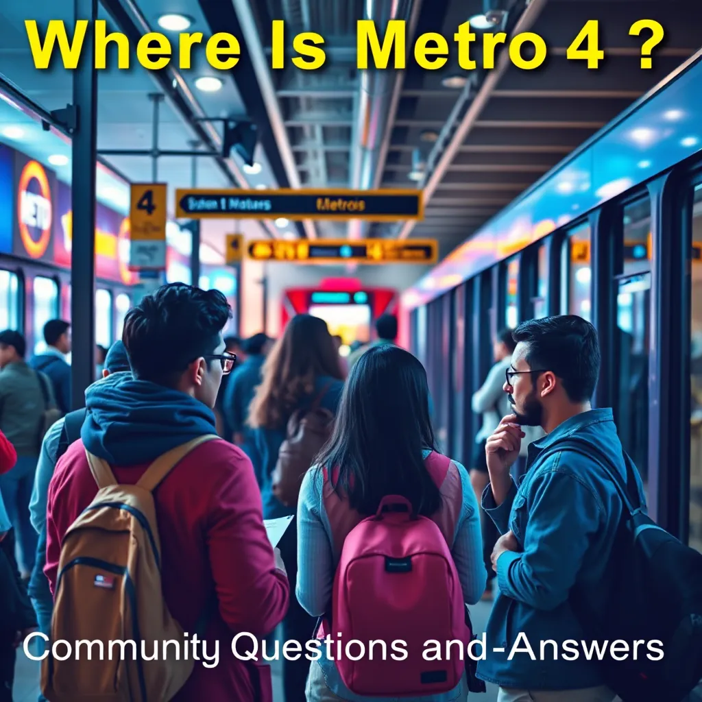 Where Is Metro 4? Community Questions and Answers : LevelUpTalk