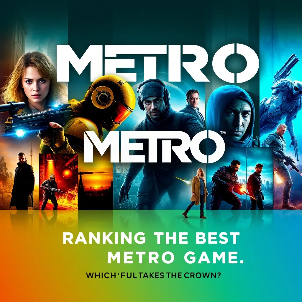 Ranking the Best Metro Game: Which One Takes the Crown? : LevelUpTalk