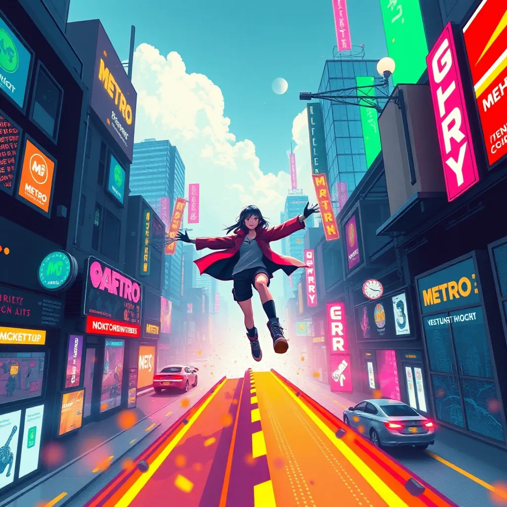 Metro Gravity: A Gravity Rush-Like Game Launches on Steam : LevelUpTalk