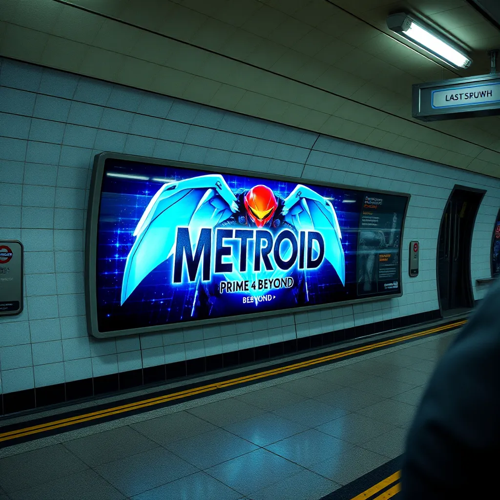 Metroid Prime 4: Beyond OUT NOW Signs Spotted in London : LevelUpTalk