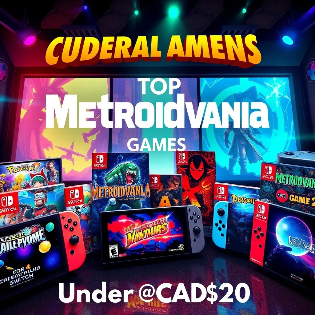 Top Metroidvania Games for Switch Under CAD$20 : LevelUpTalk