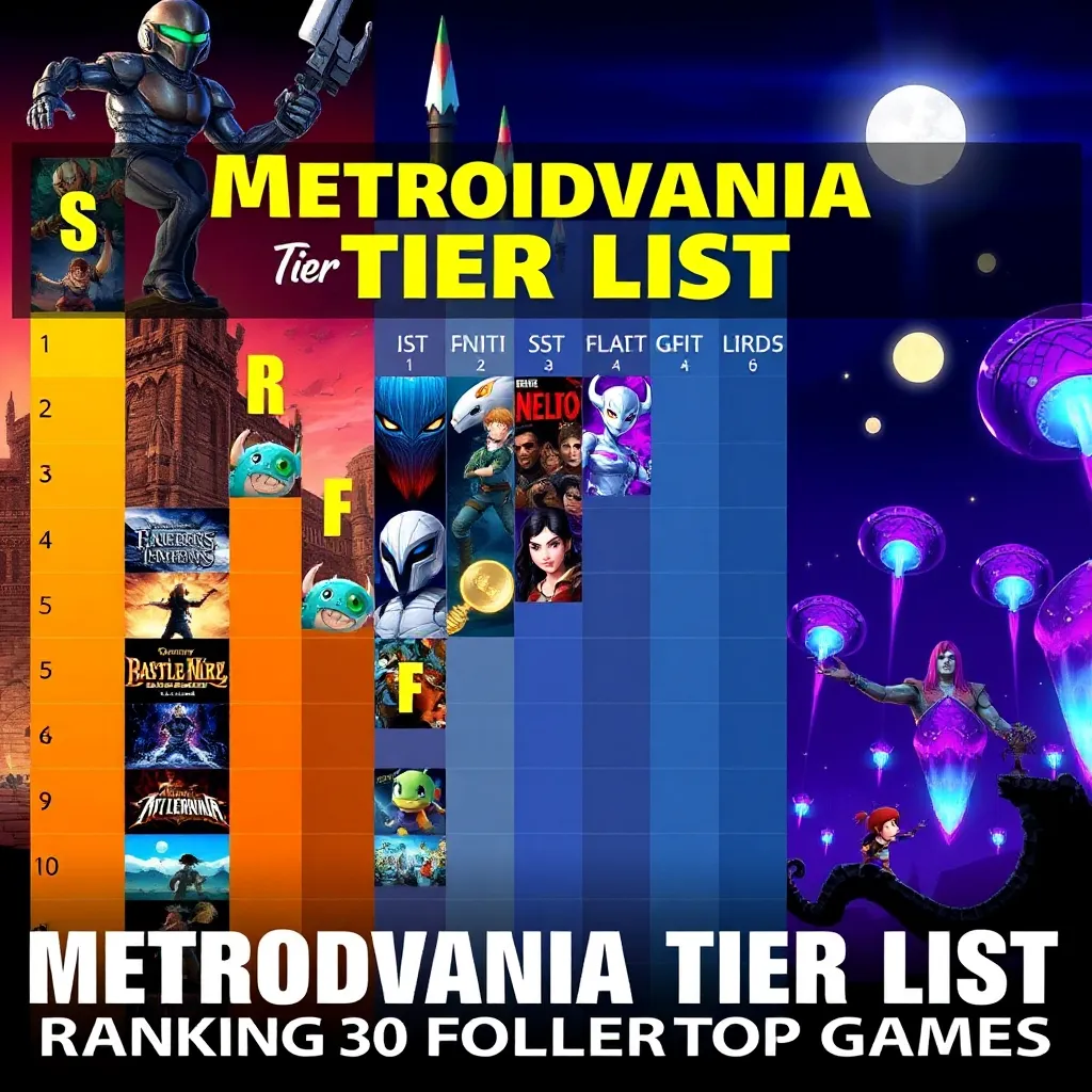 Metroidvania Tier List: Ranking 30 Top Games : LevelUpTalk