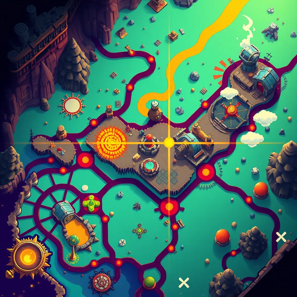 Explore the Intricacies of My Metroidvania Map : LevelUpTalk