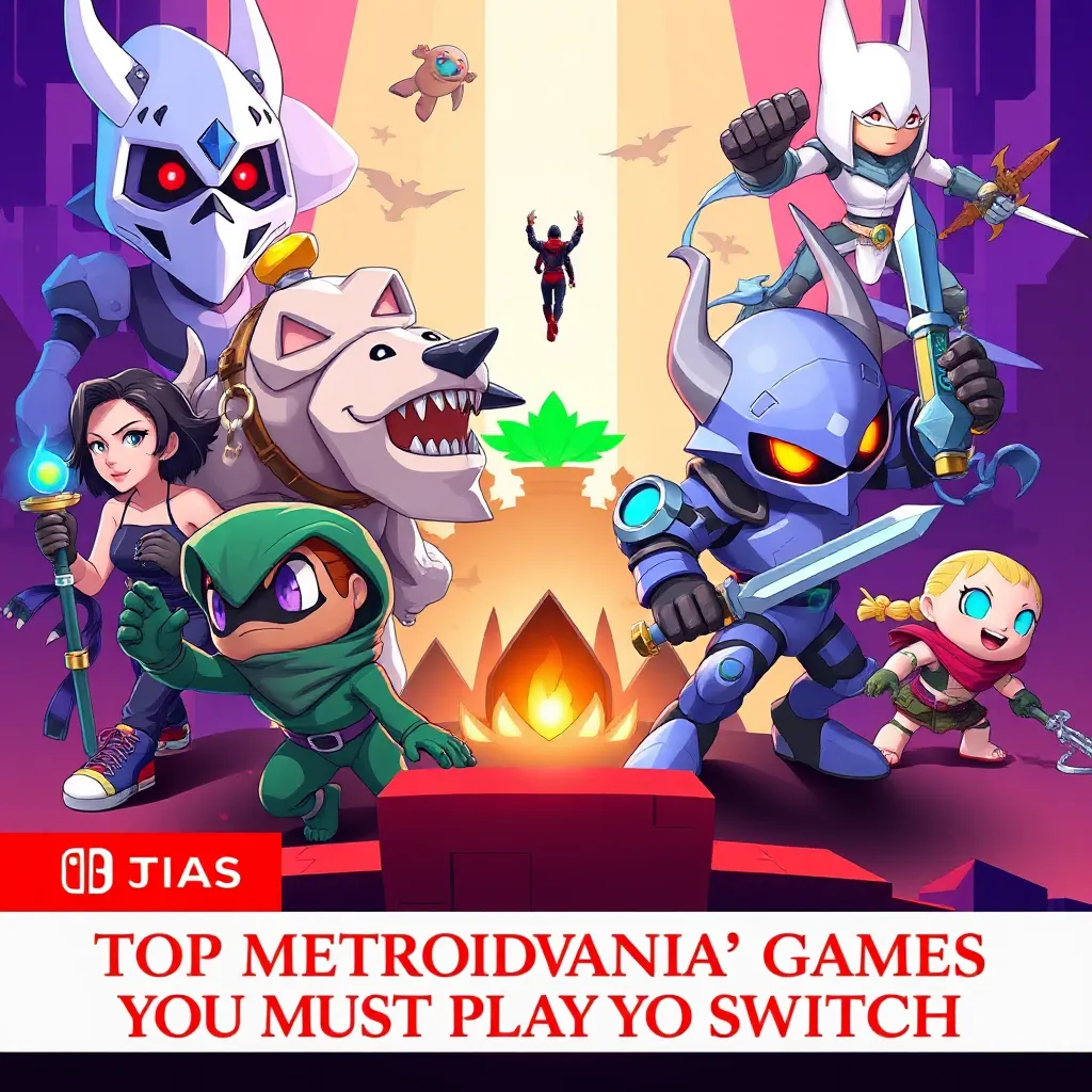 Top Metroidvania Games You Must Play on Switch : LevelUpTalk