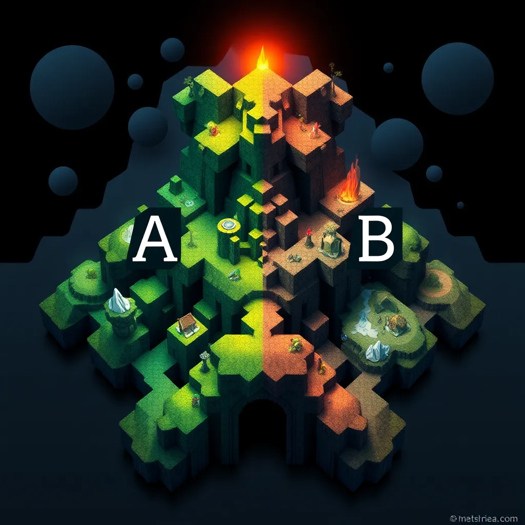 Advice Needed for Metroidvania Map Design: A or B? : LevelUpTalk