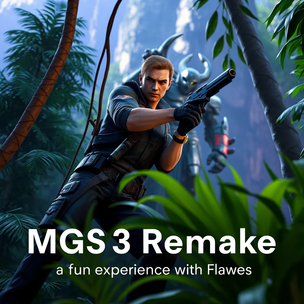 MGS3 Remake Review: A Fun Experience with Flaws : LevelUpTalk