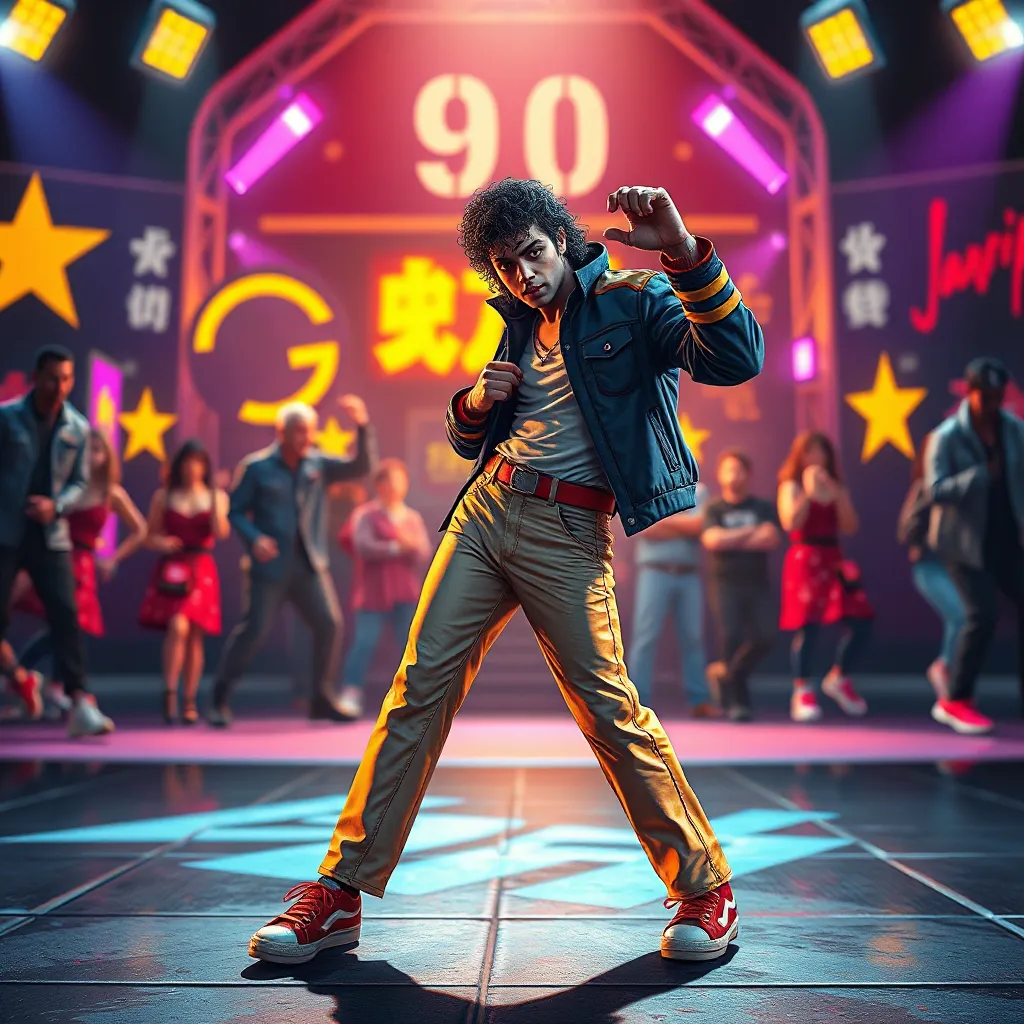 Imagining Michael Jackson as a 90's Fighting Game Character : LevelUpTalk