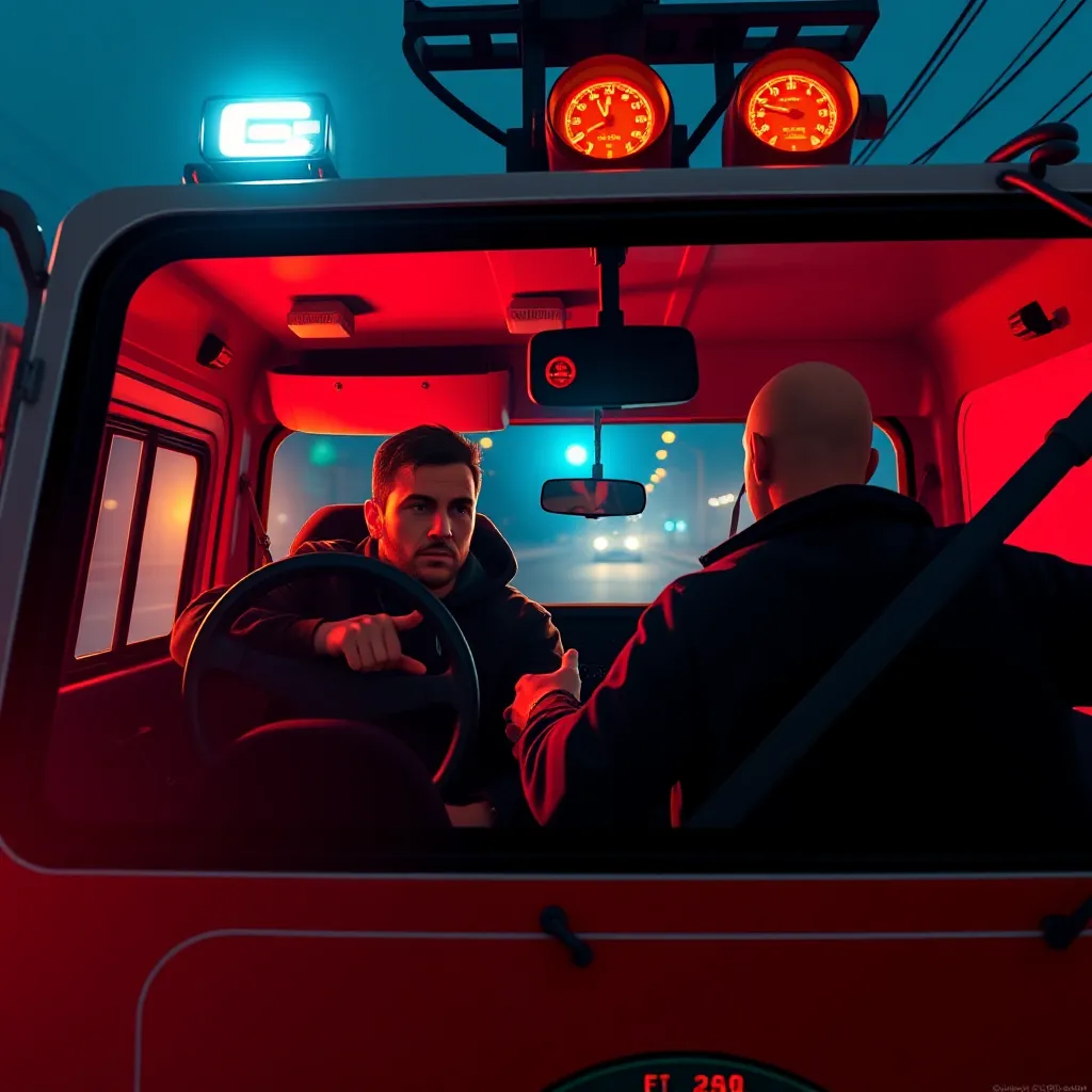 GTA Fire Truck Mugger Episode: Michael and Jeremy's Surprise : LevelUpTalk