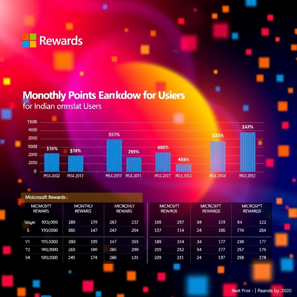 Microsoft Rewards: Monthly Points Breakdown for Indian Users : LevelUpTalk