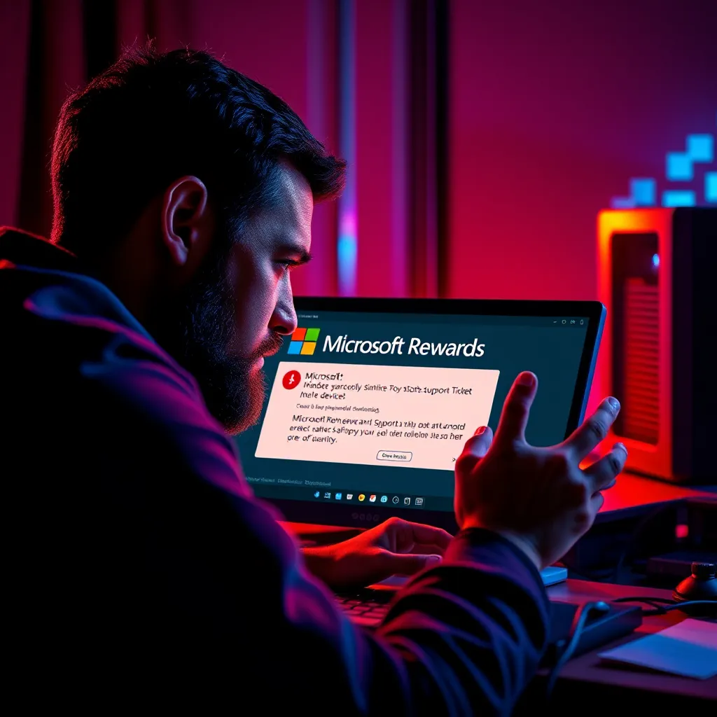 Microsoft Rewards Glitch Stops Support Ticket Submissions : LevelUpTalk