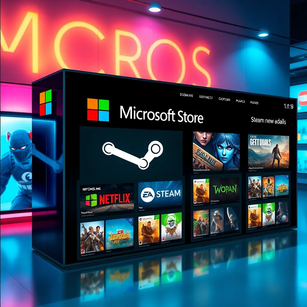 Microsoft's Plans to Integrate Steam into Its Store : LevelUpTalk