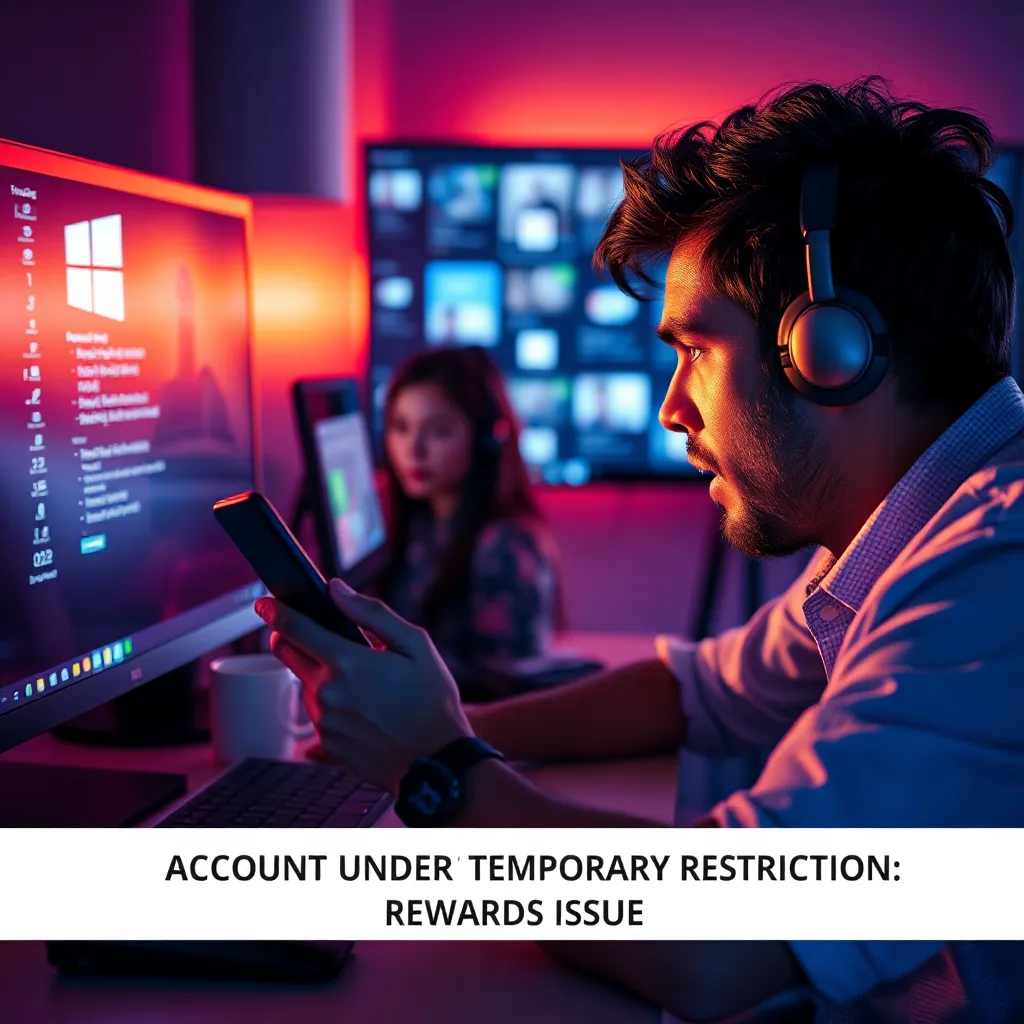 Account Under Temporary Restriction: Microsoft Rewards Issue : LevelUpTalk
