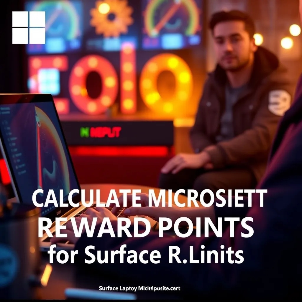 Calculate Microsoft Reward Points for Surface Laptop : LevelUpTalk