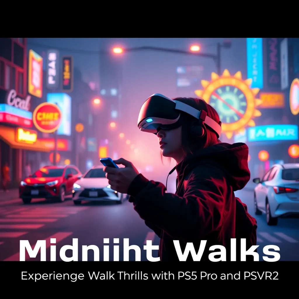 Experience Midnight Walk Thrills on PS5 Pro and PSVR2 : LevelUpTalk