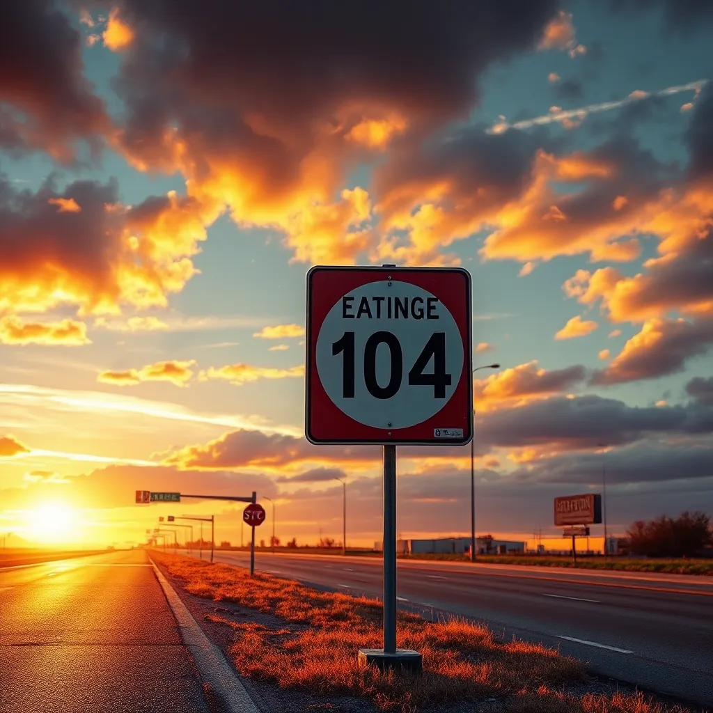 Midtown Expressway 104: Unraveling the Strange Sign's Meaning : LevelUpTalk