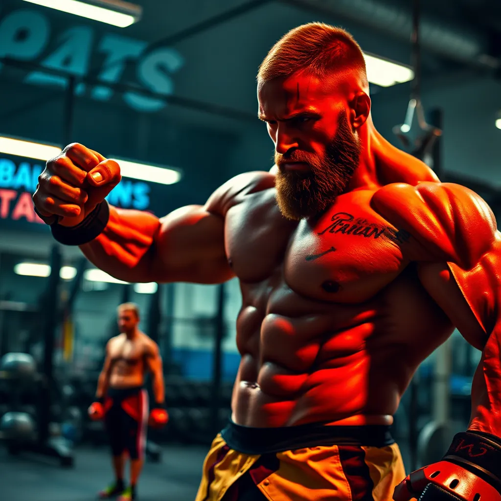 Mike 'The Iron Gladiator' Titan: A Fighter's Journey : LevelUpTalk