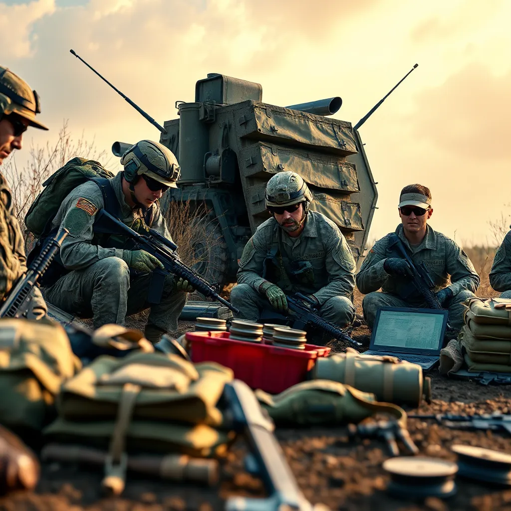 Strategies for Clearing Military Outposts: First Batch Tactics ...