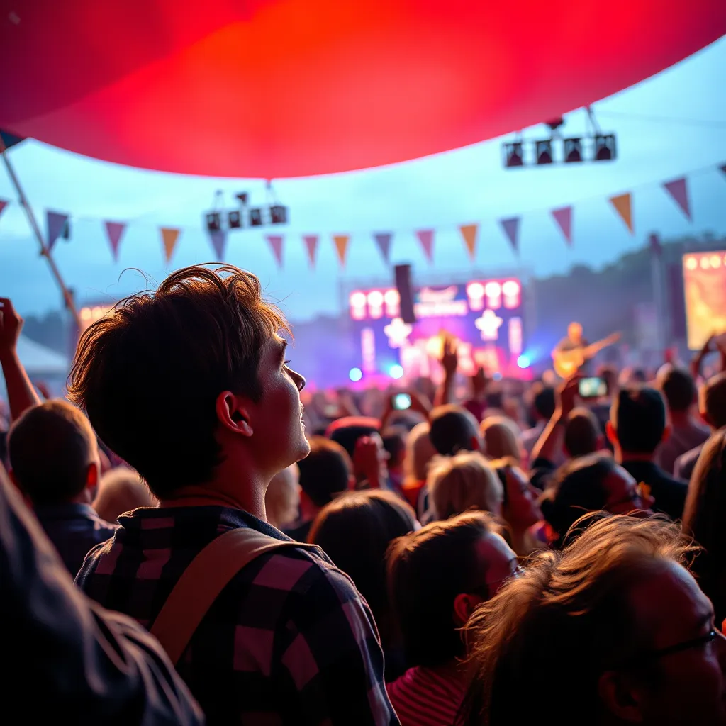 Minch Spotted in Glastonbury Crowd During Franz Ferdinand : LevelUpTalk