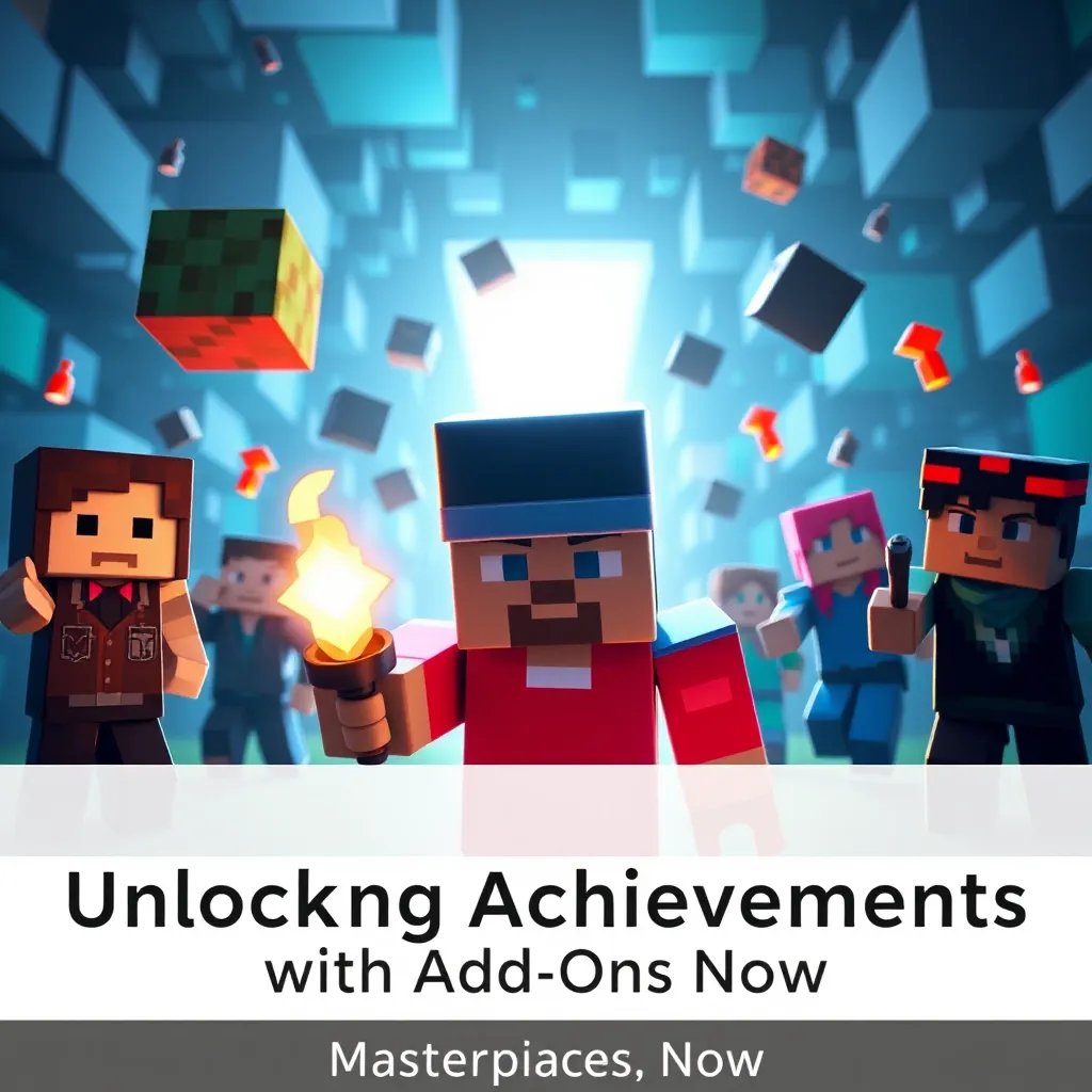 Unlocking Achievements in Minecraft with Add-Ons Now : LevelUpTalk