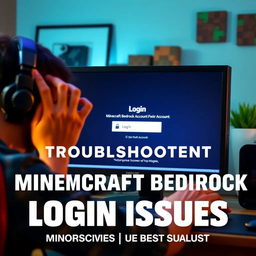 Troubleshooting Minecraft Bedrock Account Login Issues : LevelUpTalk