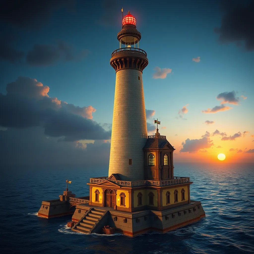Exploring Minecraft's Creative Take on Bioshock Lighthouse : LevelUpTalk