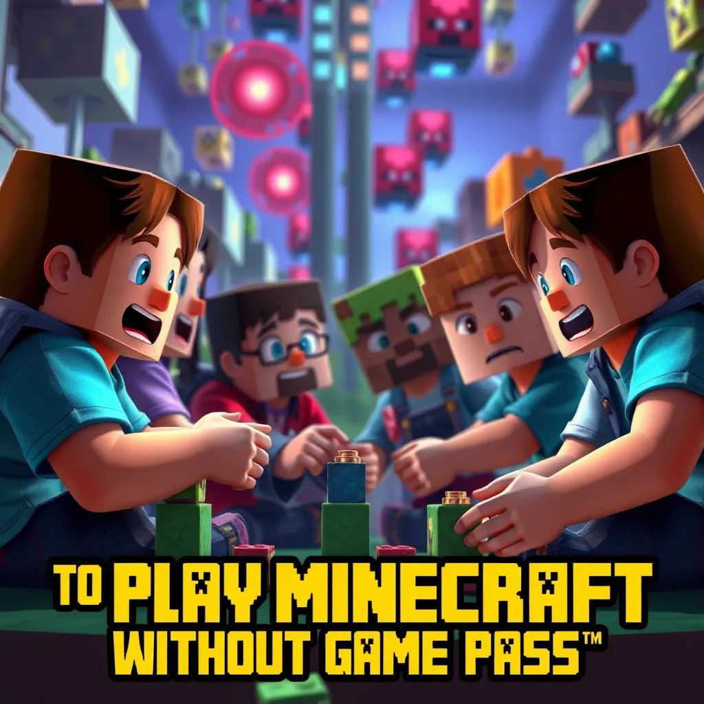 How to Play Minecraft Multiplayer Without a Game Pass : LevelUpTalk