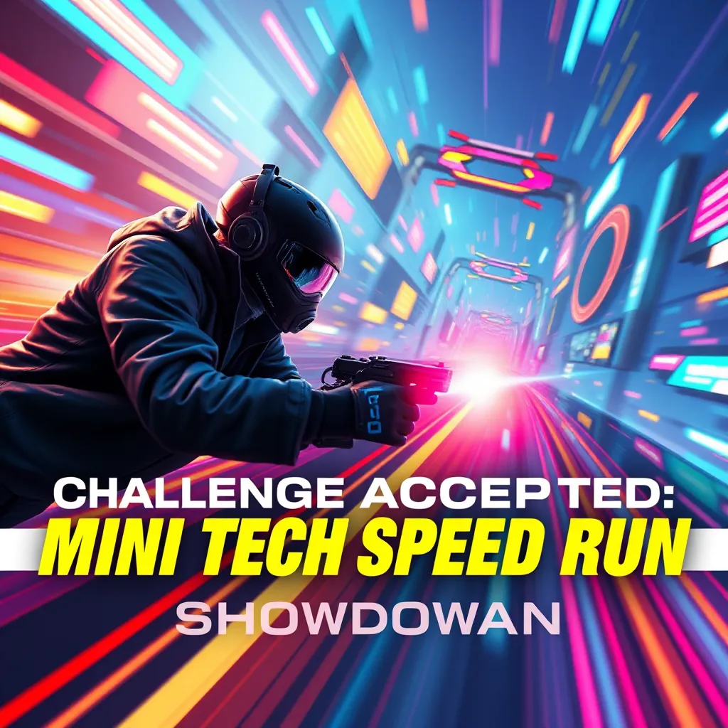 Challenge Accepted: Mini Tech Speed Run Showdown : LevelUpTalk