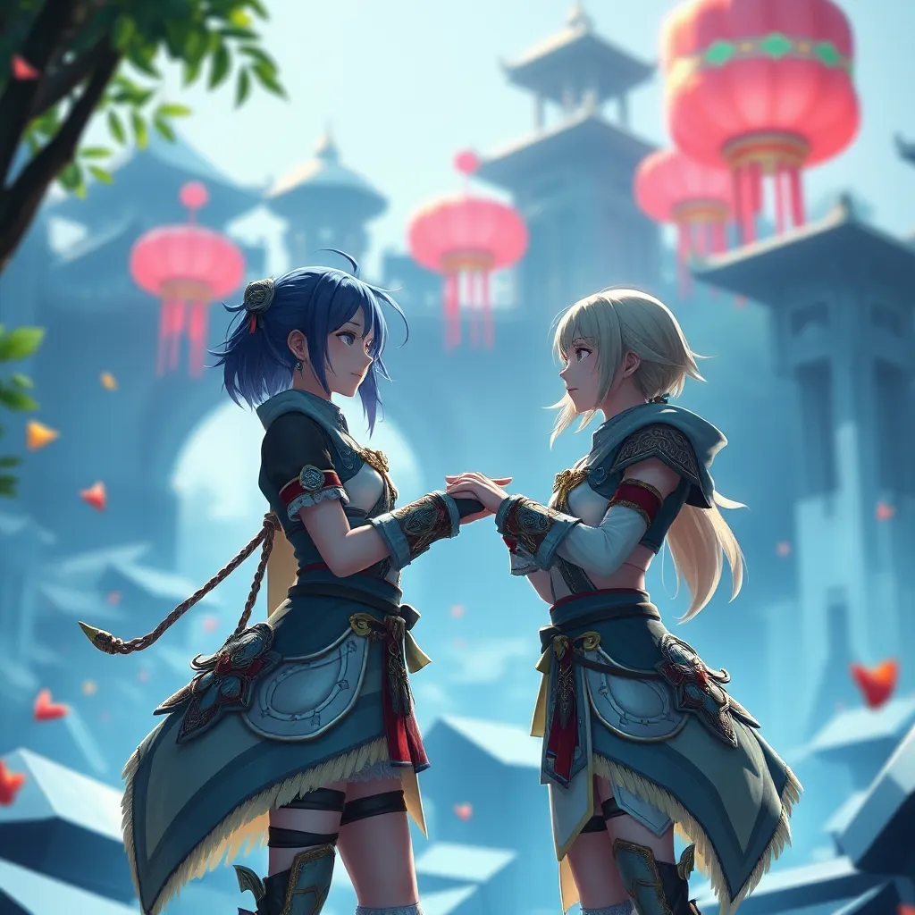 Minoto & Hinoa: Quest Maidens in Monster Hunter Rise : LevelUpTalk
