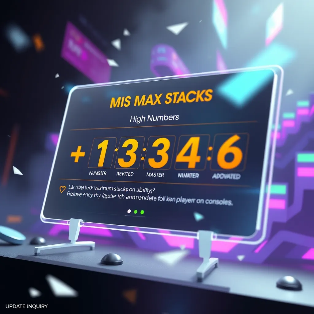 Update Inquiry: Missing Maximum Stacks on Abilities? : LevelUpTalk