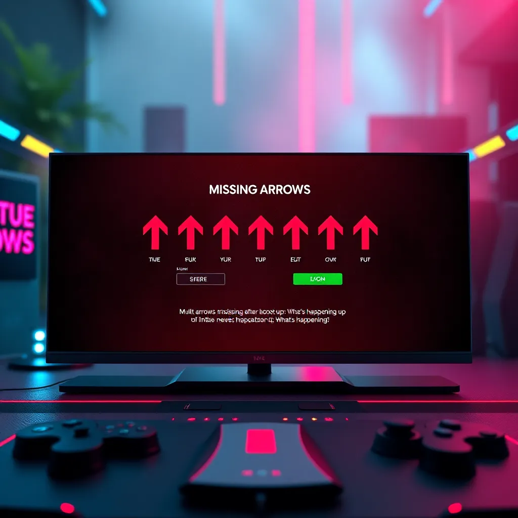 Multi Arrows Missing After Game Boot-Up: What's Happening? : LevelUpTalk