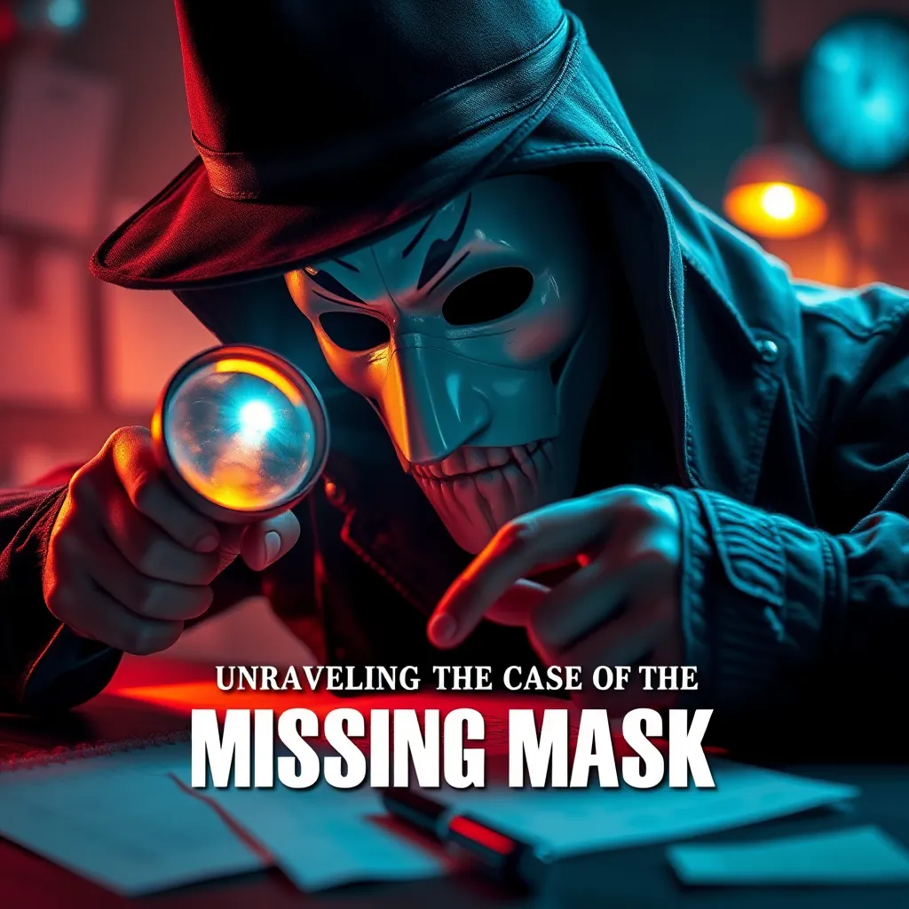 Unraveling the Case of the Missing Mask : LevelUpTalk