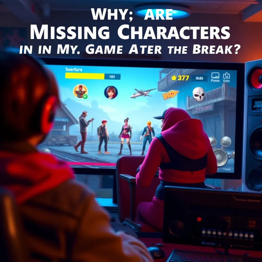 Why Are Characters Missing in My Game After a Break? : LevelUpTalk
