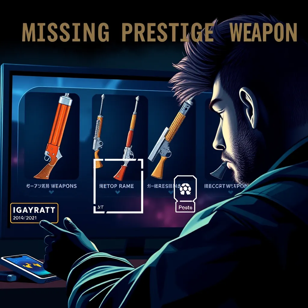 Missing Prestige Weapon After Unlocking Three Legendary Weapons ...