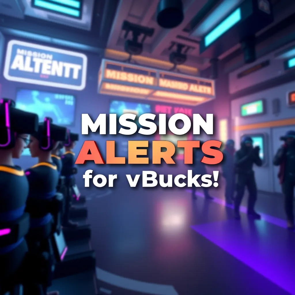 Exciting Mission Alerts Available for 30 vBucks! : LevelUpTalk