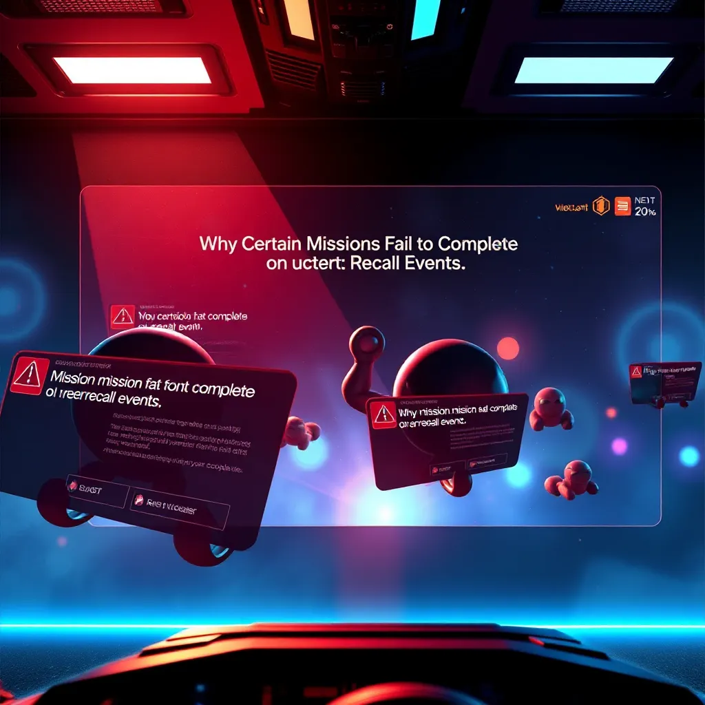 Why Certain Missions Fail to Complete on Recall Events : LevelUpTalk