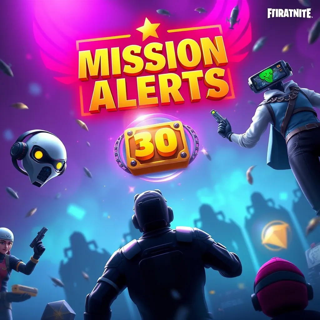 Unlock Mission Alerts for 30 vBucks Starting April 2025 : LevelUpTalk