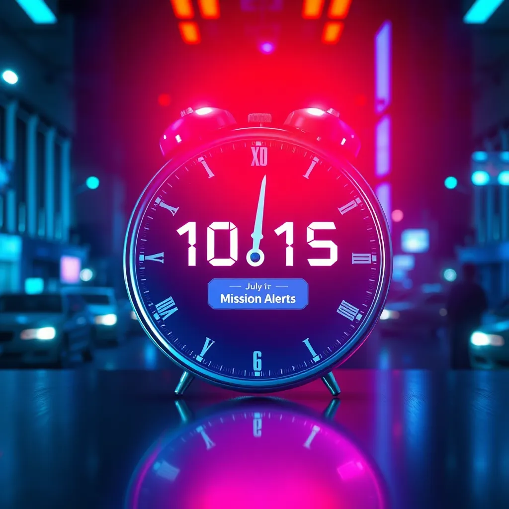 Mission Alerts set for Midnight UTC on July 17, 2025 : LevelUpTalk